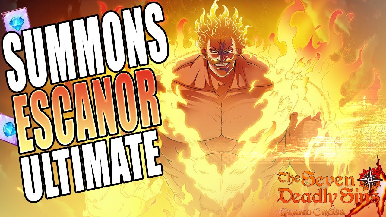 SUMMONS AL ESCANOR DEFINITIVO🔥 | 7DS: GRAND CROSS💎 - YouTube