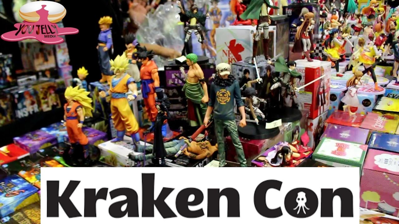 Kraken Con 2016 part 1: Funko Pops, Statues - YouTube