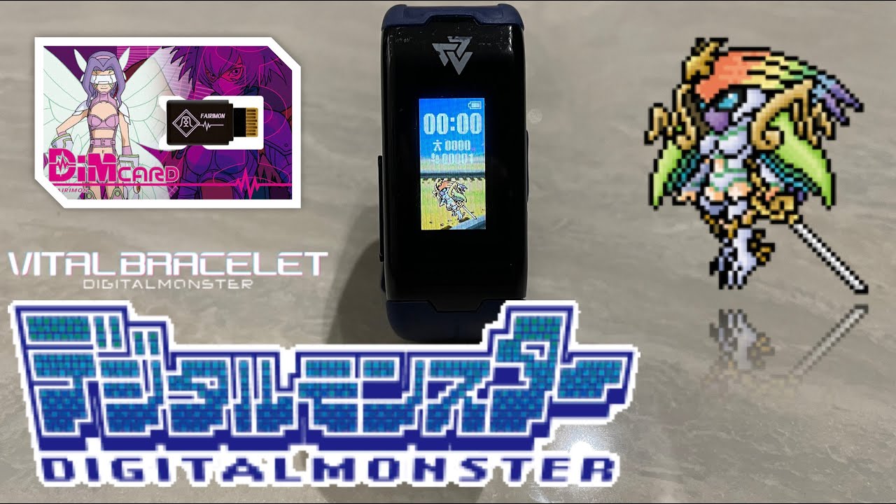 DIGIMON Vital Bracelet / Vital Hero - ANCIENTKAZEMON || EX3 Fairimon ...