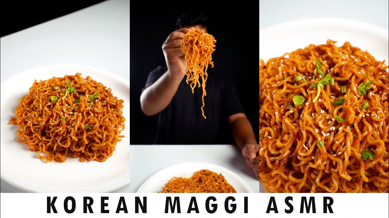 Korean Style Maggi | ASMR Video | Beat The Hunger - YouTube