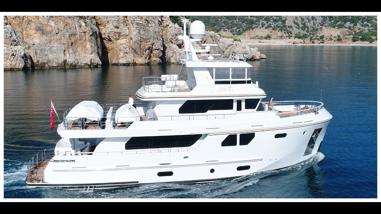 The Luxurious & Sturdy Bering 80 Expedition Yacht - YouTube