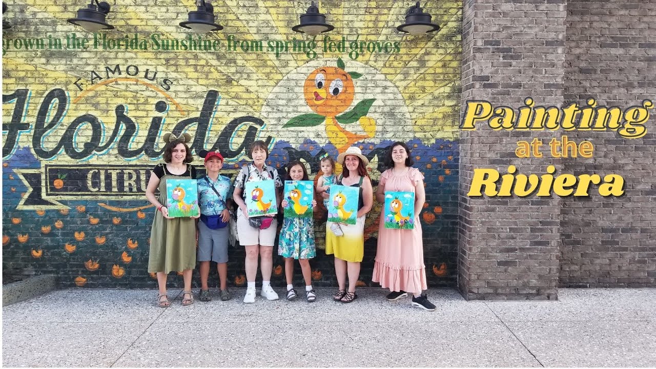 Painting on the Riviera, Walt Disney World Resort Activity, Painting ...