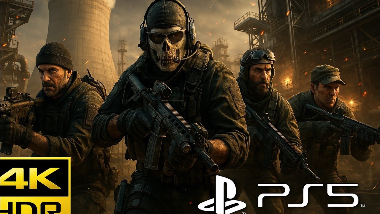 🔥 Modern Warfare 3 SAS Nuclear Reactor Mission - Full Team Intense ...