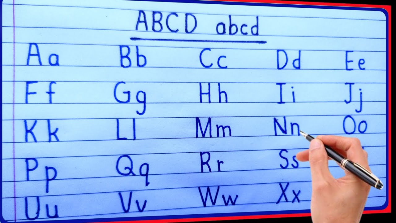 ABCD | abcd | Small letter | capital letter | chhoti abcd | badi abcd ...