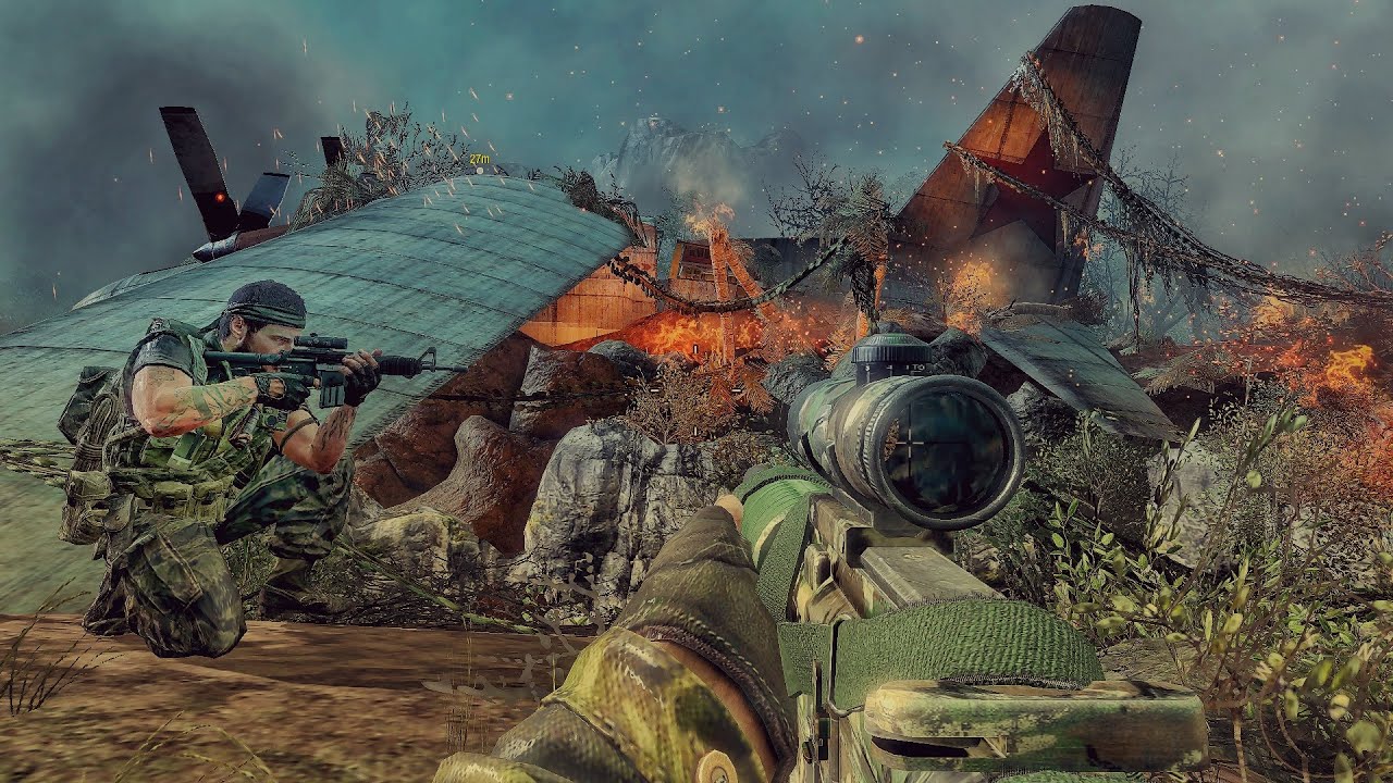 Crash Site || Dragovich compound || Ultra High Graphics gameplay ...