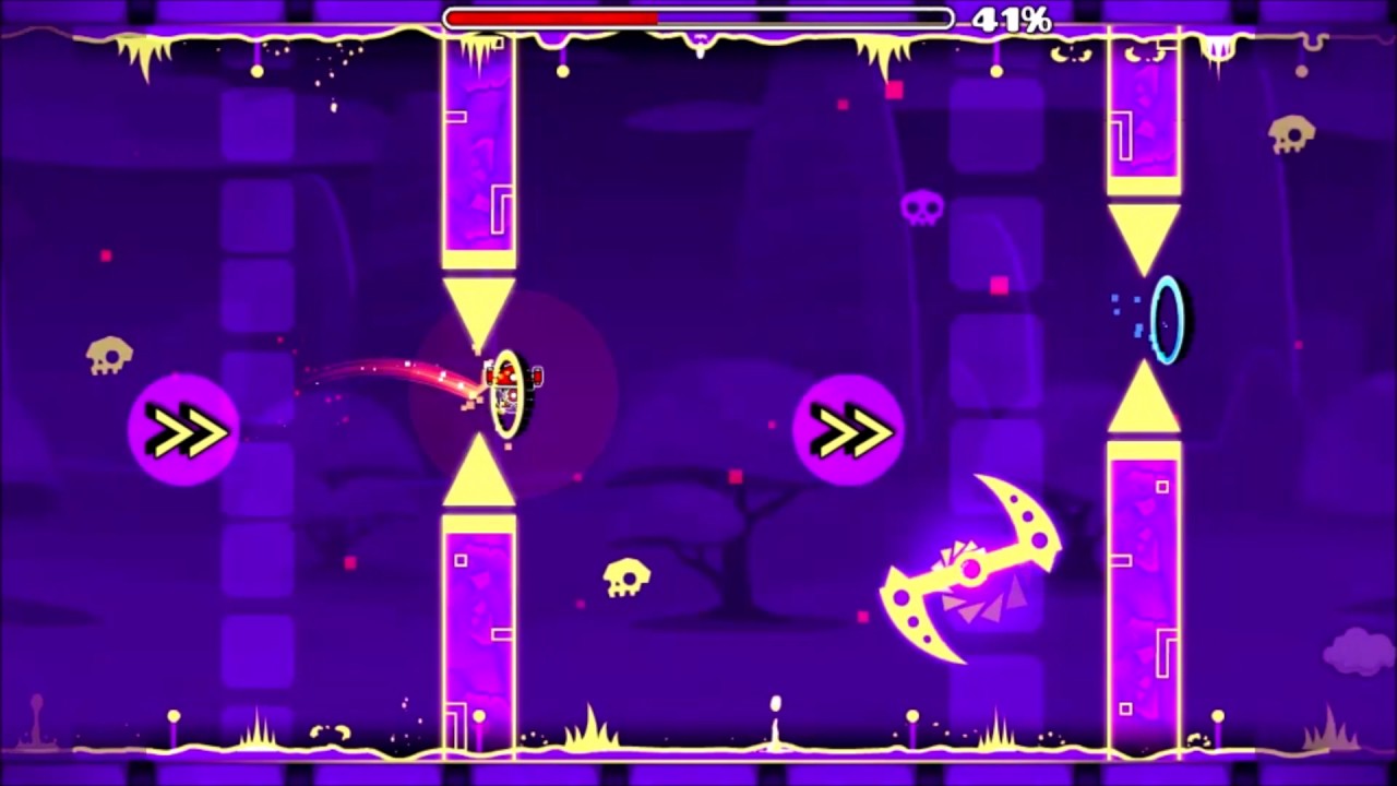 Relentless (Easy Demon) by GeoSlam1 | Geometry Dash - YouTube