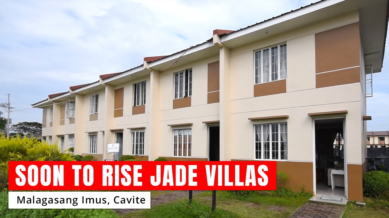 SOON TO RISE - Jade Villas Townhouse Malagasang Imus Cavite - YouTube