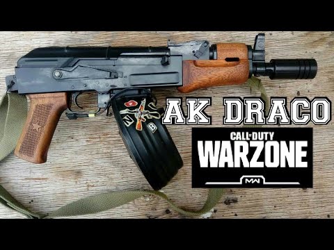 AK DRACO CALL OF DUTY WARZONE ; MEGA TRANSFORMAÇÃO! - YouTube