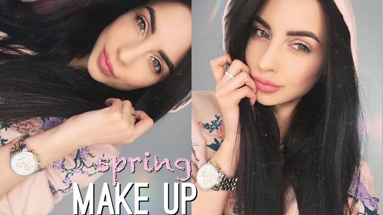 ВЕСЕННИЙ МАКИЯЖ ЗА 10 МИНУТ ☼ Spring Make Up Tutorial - YouTube