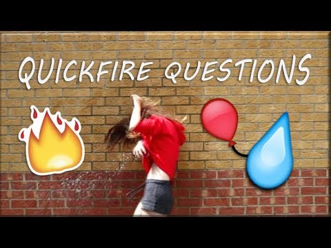 QUICKFIRE QUESTIONS - YouTube
