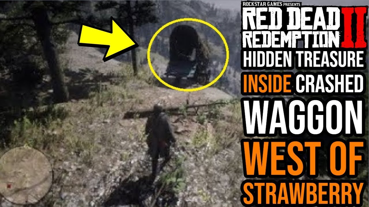 Red Dead Redemption 2 Hidden Treasure Inside Crashed Waggon - West of ...