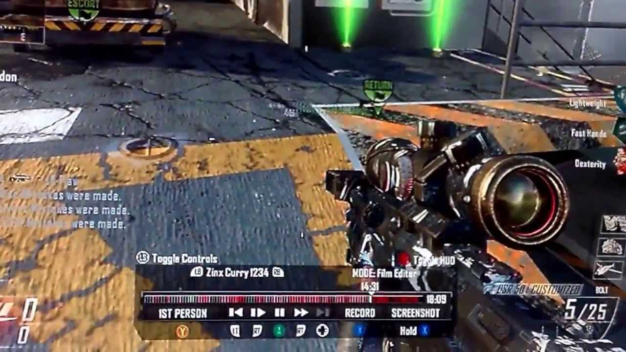 Call of Duty BO2 Trickshot Clip - YouTube