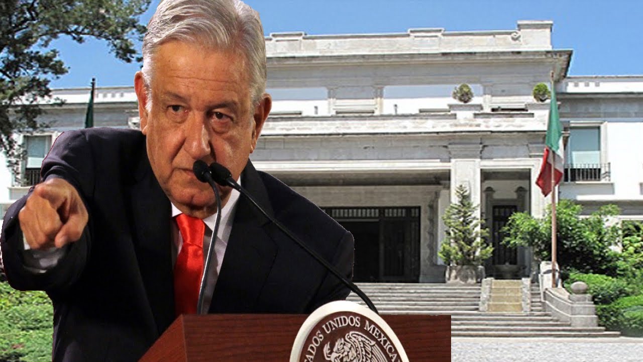 AMLO REVELA LUJOS PRESIDENCIALES (LOS PINOS) - YouTube