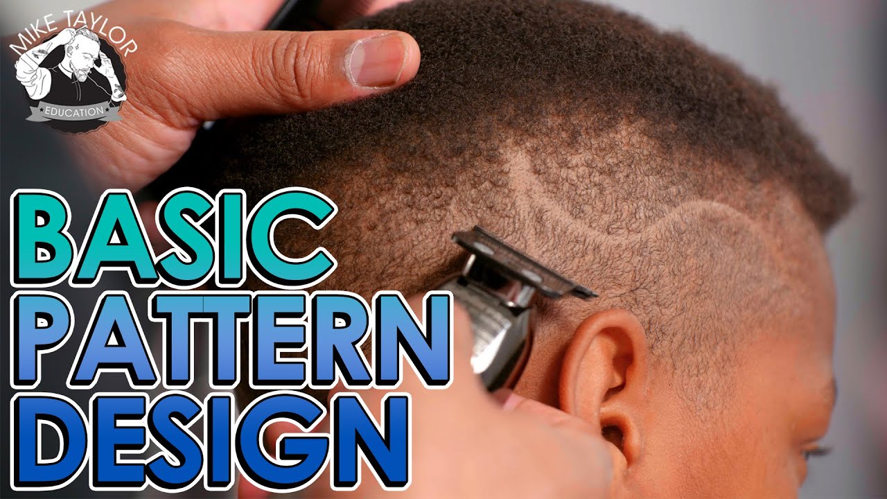 Basic Pattern Hair Design - YouTube