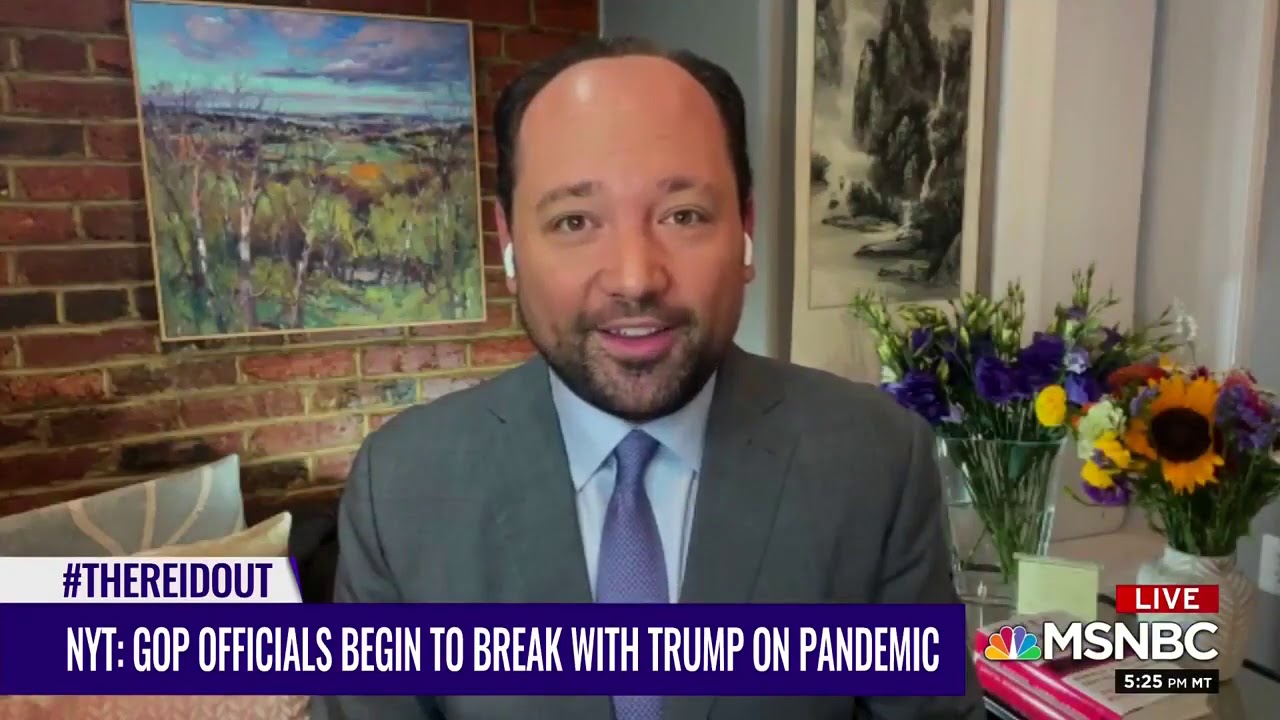 Dr. Rob Davidson discusses Trump's coronavirus briefing on MSNBC (7/21 ...