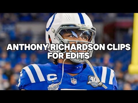 Anthony Richardson Indianapolis Colts clips for edits - YouTube