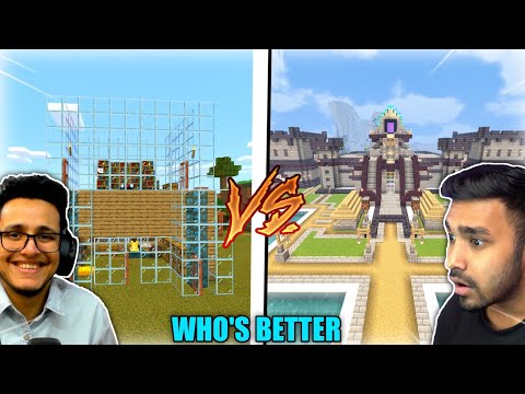 Techno Gamerz vs Live Insaan Minecraft | @Techno Gamerz, @Live Insaan ...