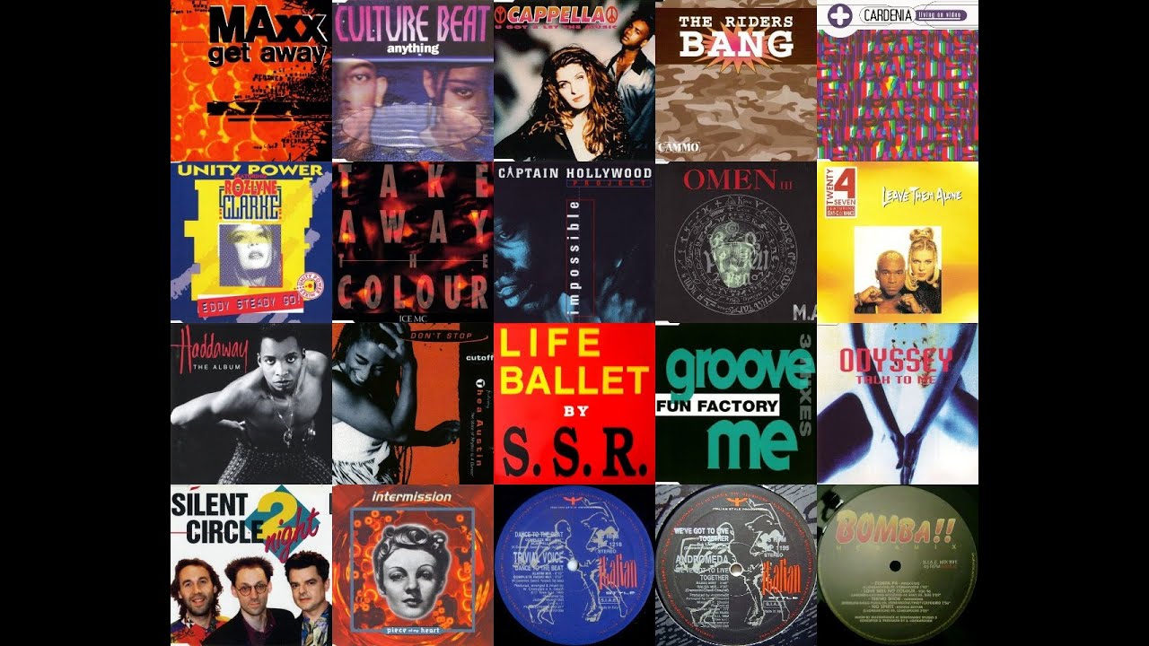 Eurodance Hits 1993 (part 1) - YouTube Music