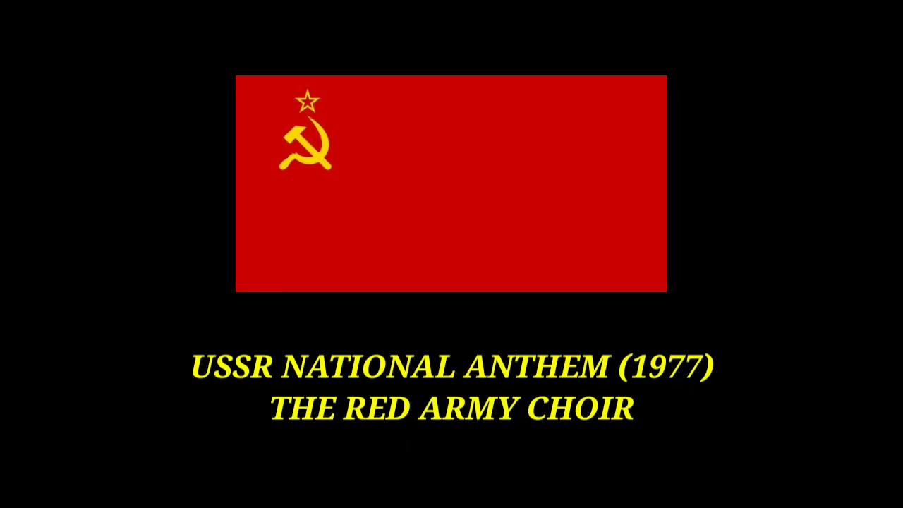 [WW2 Ambiance] USSR National Anthem (1977) | S P V C E R X - YouTube