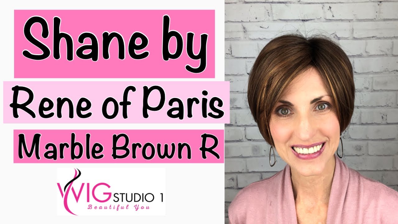 Rene Of Paris SHANE Wig Review | Marble Brown LR | BRUNETTE WIG PLACE ...