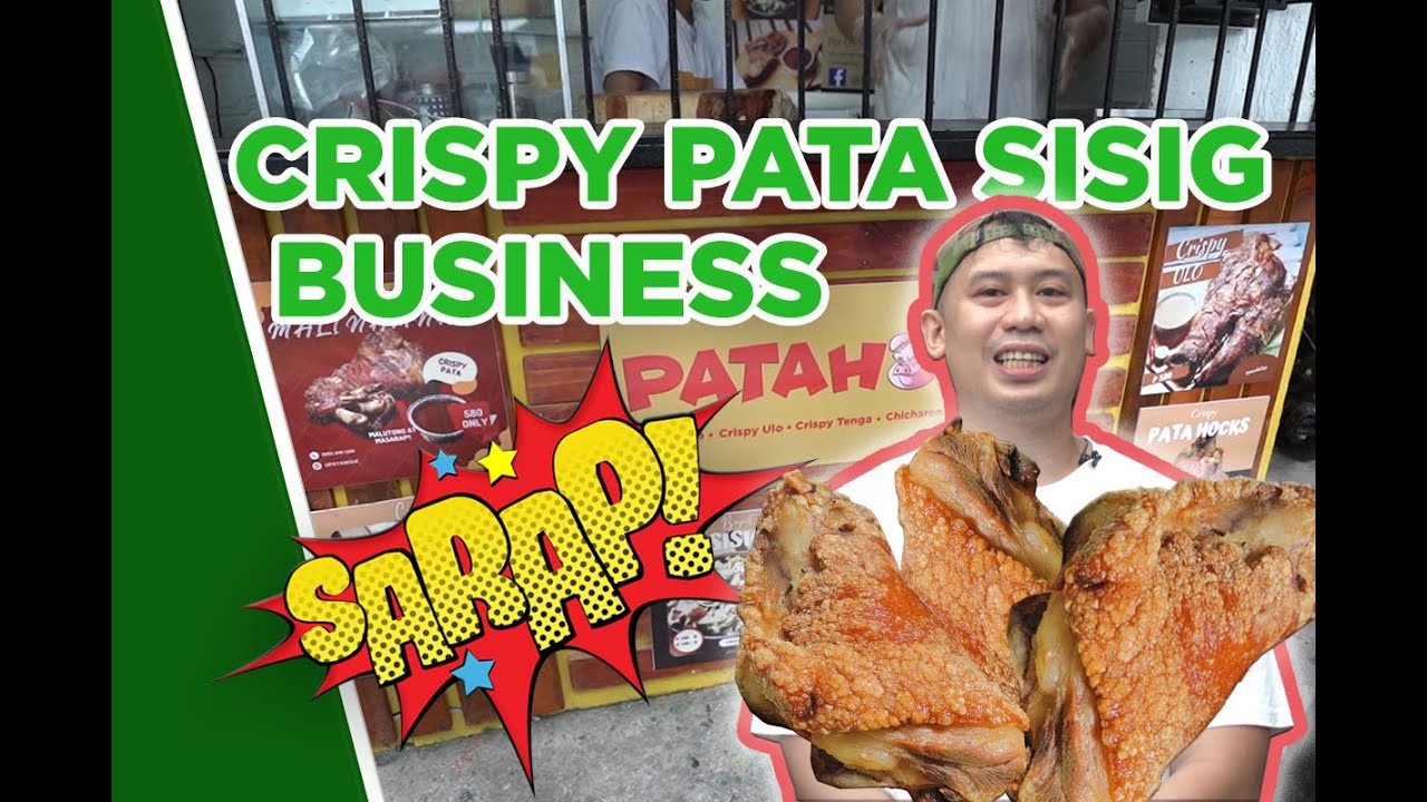 CRISPY PATA SISIG BUSINESS - YouTube