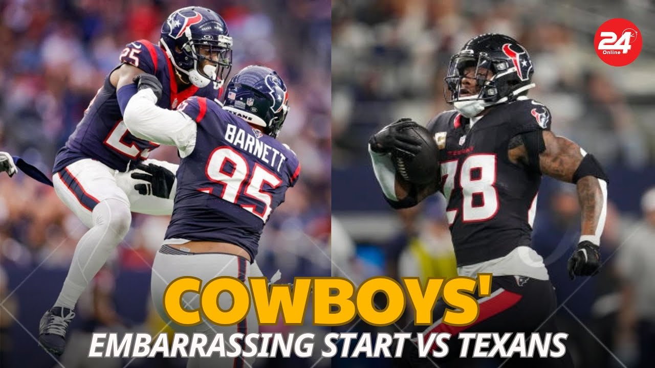"Cowboys' Embarrassing Start vs Texans: Failed Fake Punt & Defensive ...