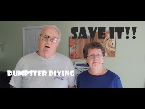 Dumpster diving at Dollar Tree and Goodwill saving things from the ...