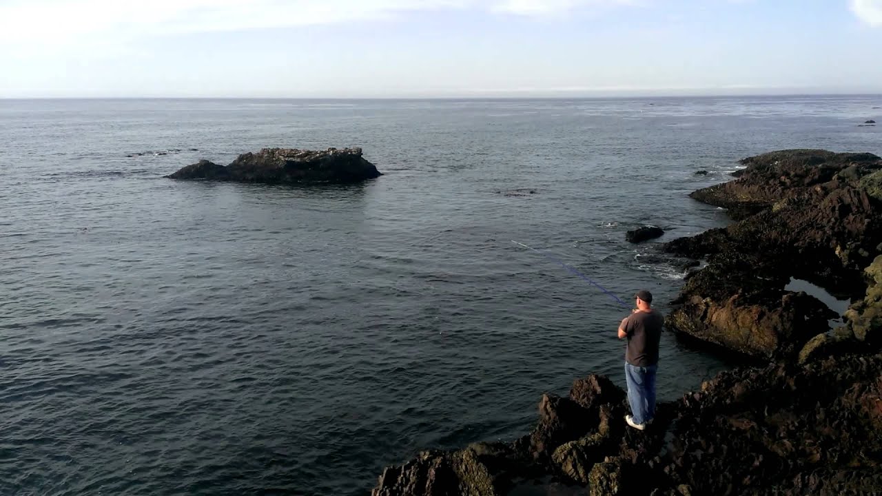 Lake Like Ocean North of Cayucos CA - YouTube