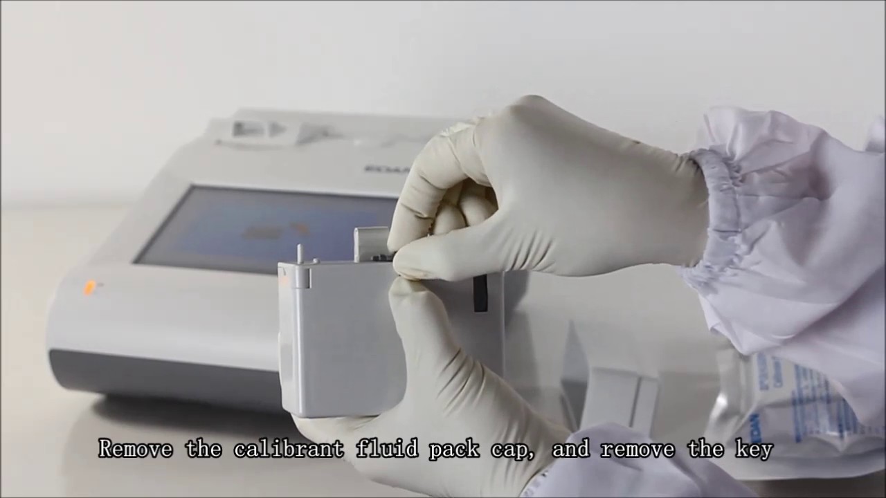 i15 how to replace calibrant fluid pack - YouTube