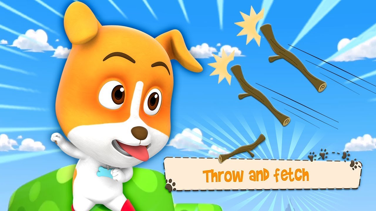 スローアンドフェッチfunny Cartoon | キッズビデオ| Throw And Fetch | Funny Video | Kids ...