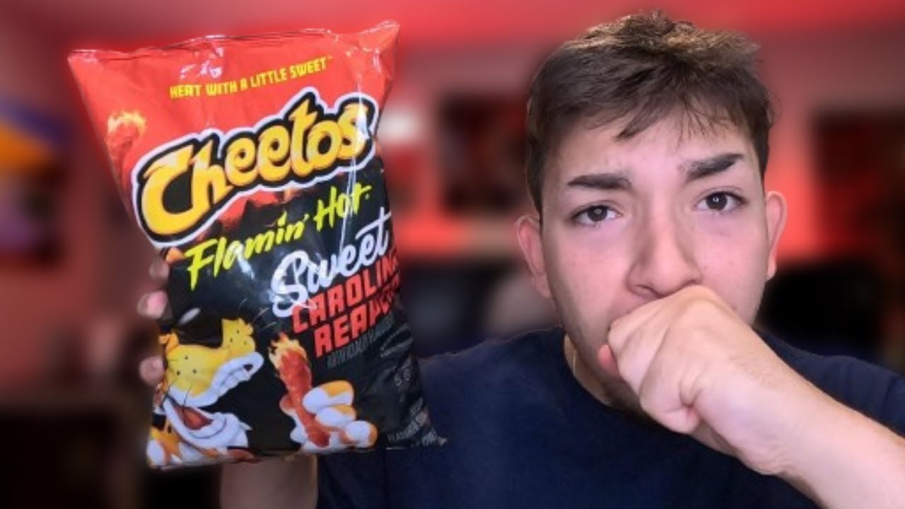 Carolina Reaper Cheetos Review! - YouTube
