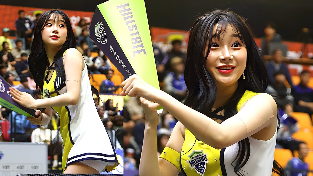 [4k] "혀"를 가만두지 않는 최고 미녀 이주은의 매력넘치는 율동 | LEE Ju-Eun CheerLeader - YouTube