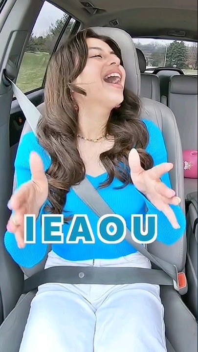 Little girl cushes Vocal Warmup IEAOU in the Car with Vocal Coach! - YouTube