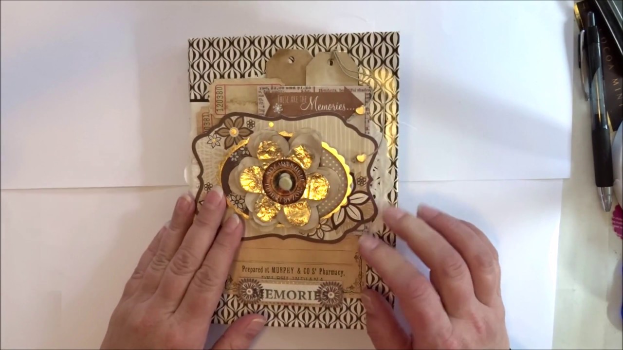 Chocolate Junk Journal #1 Entry - YouTube