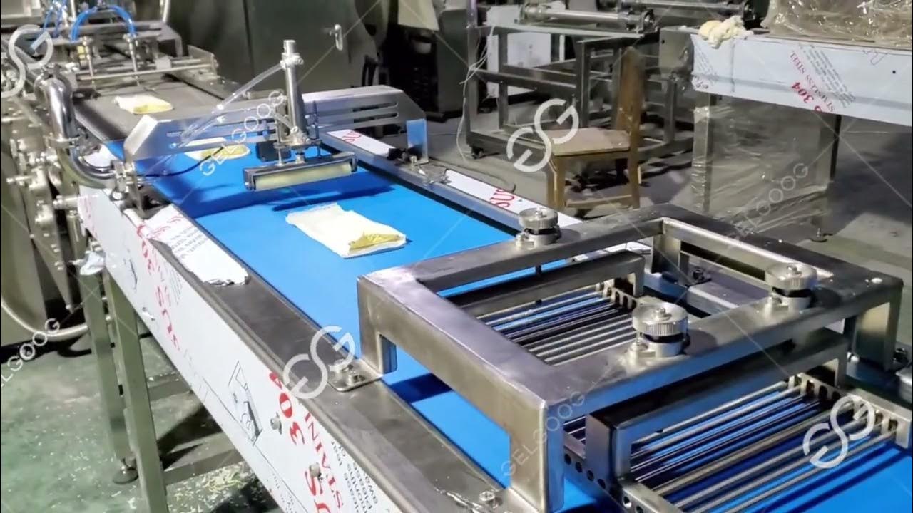 Automatic Spring Roll Machine | Lumpiang Shanghai Machine - YouTube