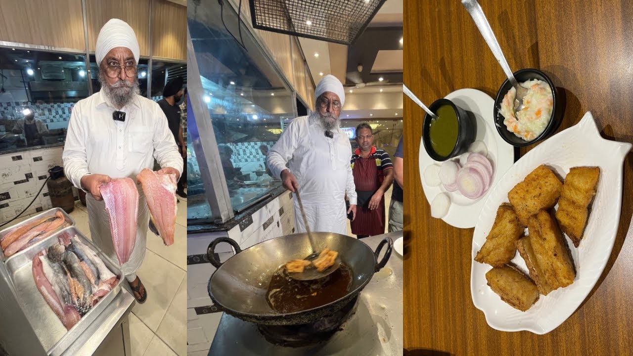 World Famous Amritsari fish | Makhan Fish Amritsar | Amritsar Food Tour ...