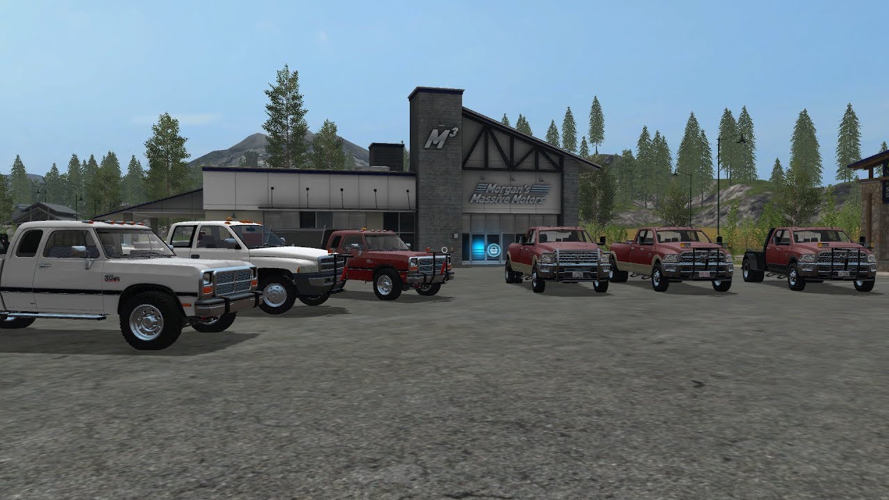 Farming Simulator 17 Mod Review # 28 cool trucks - YouTube