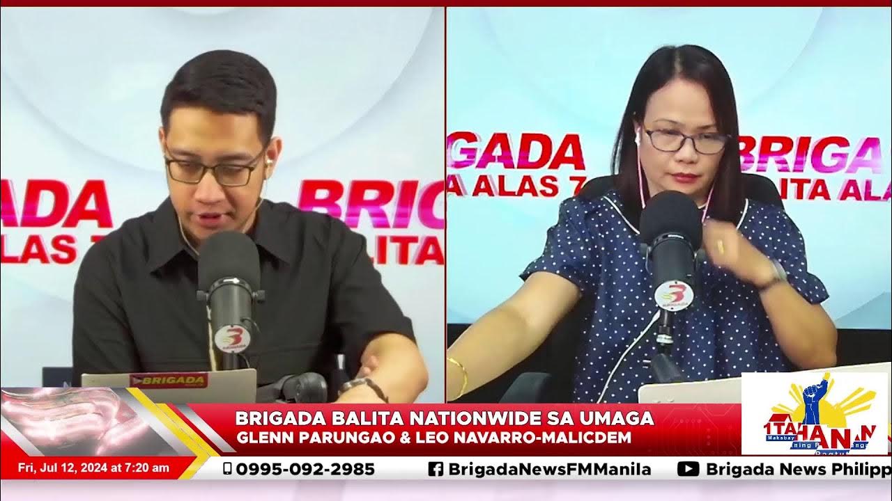 BRIGADA BALITA NATIONWIDE SA UMAGA - JULY 12, 2024 - YouTube