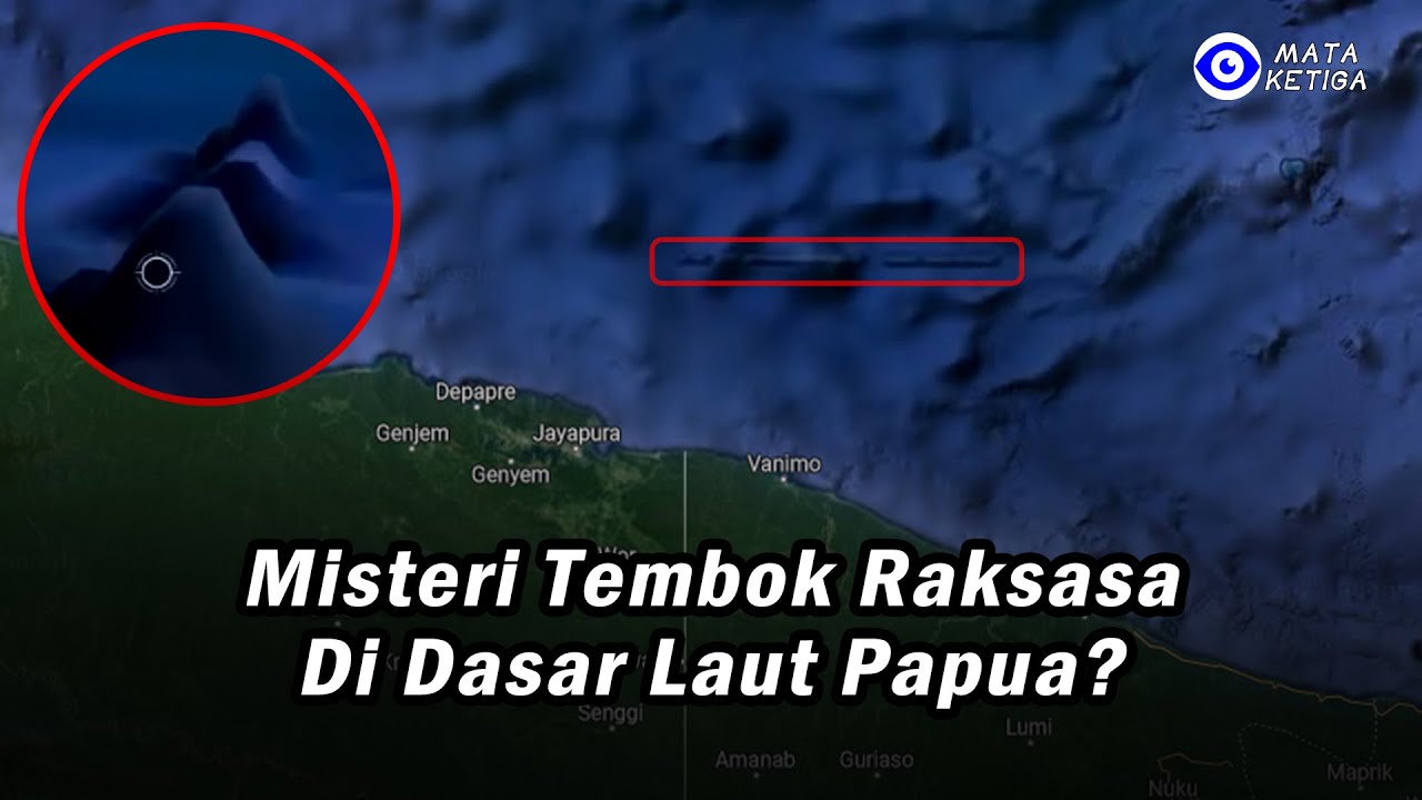 Misteri Tembok Raksasa di Dasar Laut Papua…? - YouTube