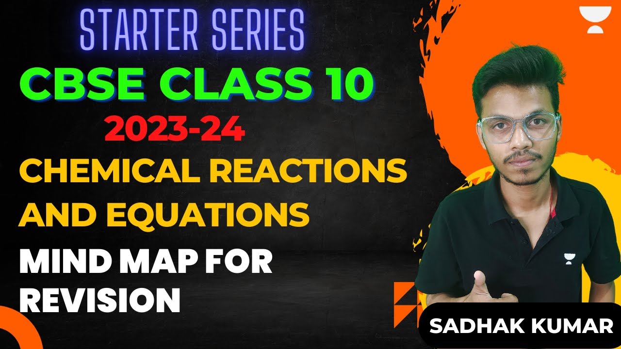 Chemical Reactions and Equation | Mind Map for Revision | Class 10 ...