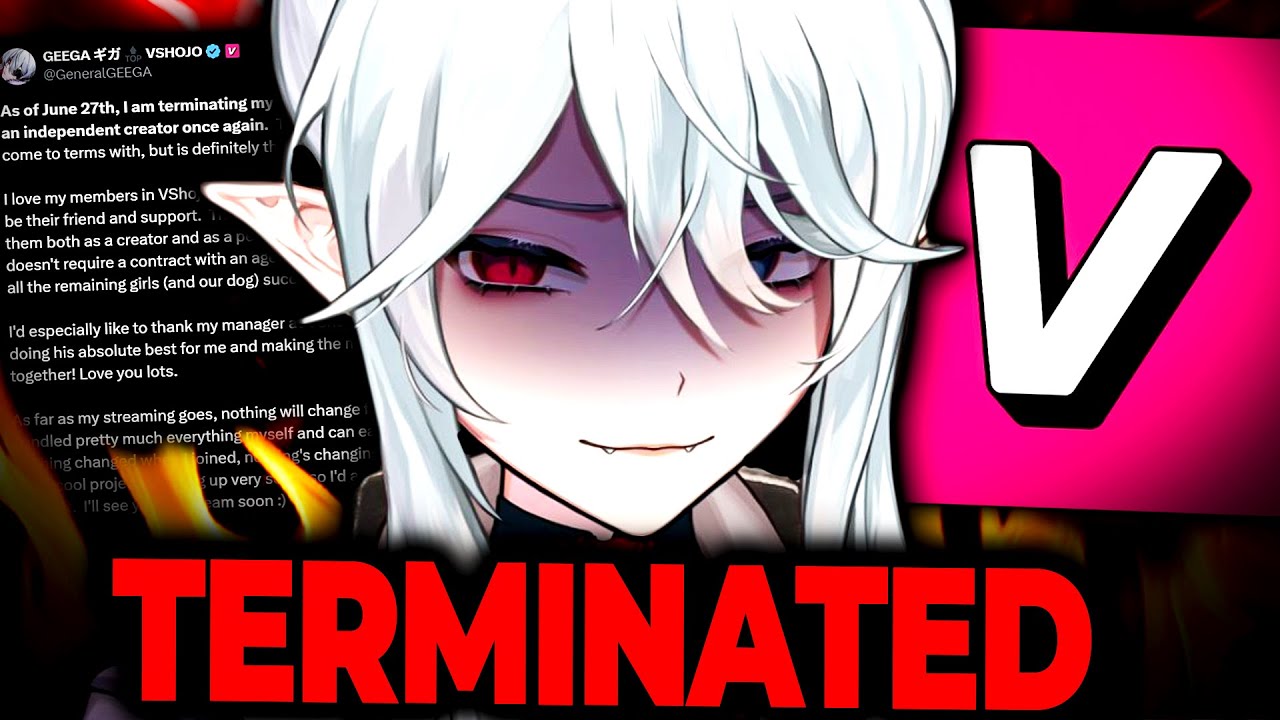 VTuber SUDDENLY LEAVES Agency... Here's Why! (GEEGA Situation) - YouTube