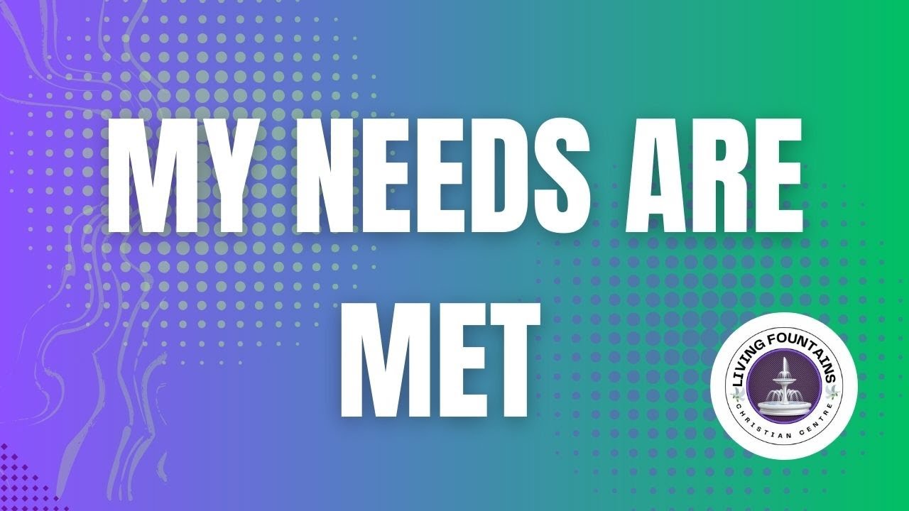 MY NEEDS ARE MET SERVICE 2025 - PASTOR ALOYSIUS - YouTube