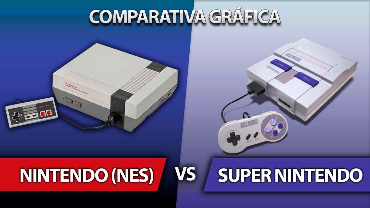 Super Nintendo vs Nintendo (NES) | Comparativa Gráfica | Graphics ...