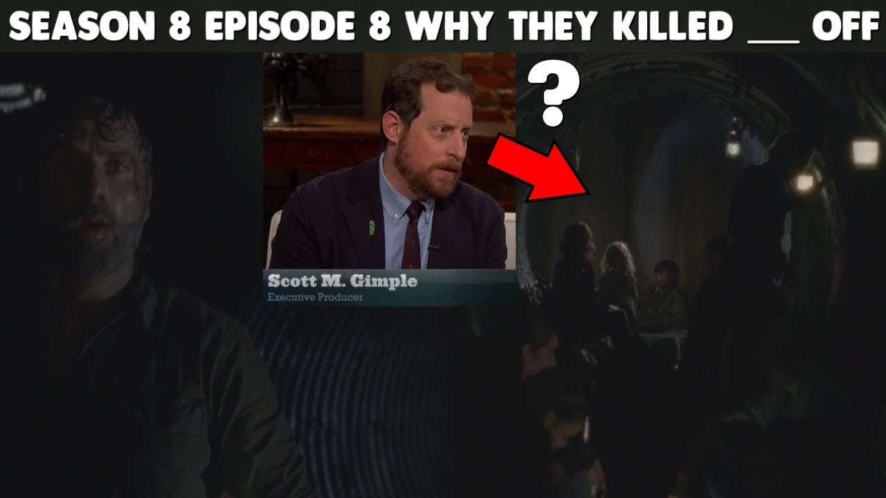 TWD S8 Mid-Season Finale Huge Death: Is Scott Gimple to BLAME? - YouTube