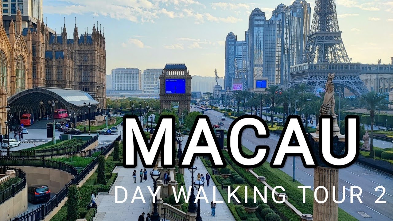 Macau Day Walking Tour Series Part 2 | Casino Forest in Asia - YouTube