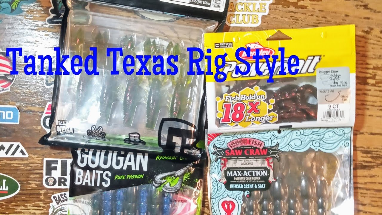 Tanked Texas Rig Style! - YouTube