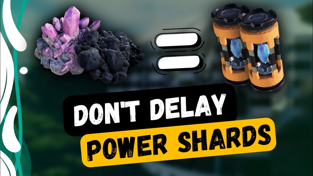 The BEST Way To Automate Power Shards in Satisfactory - YouTube