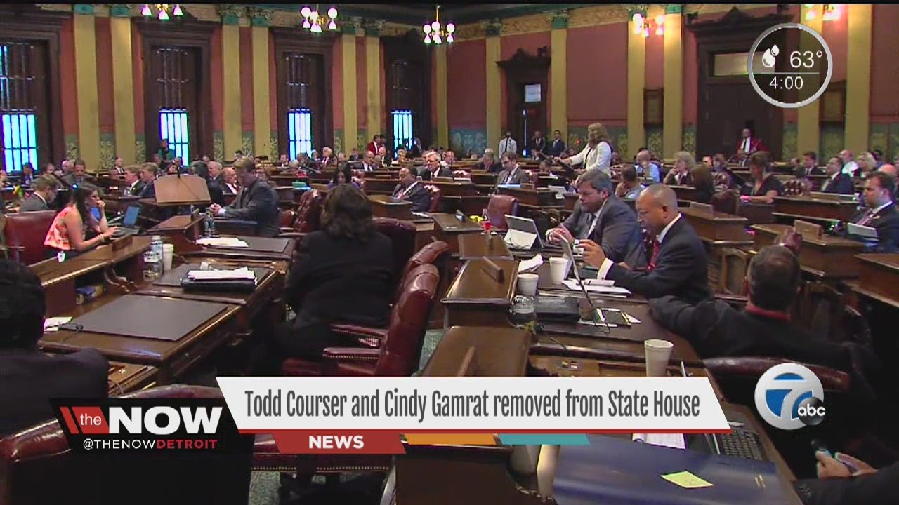 House expels Reps. Todd Courser, Cindy Gamrat - YouTube