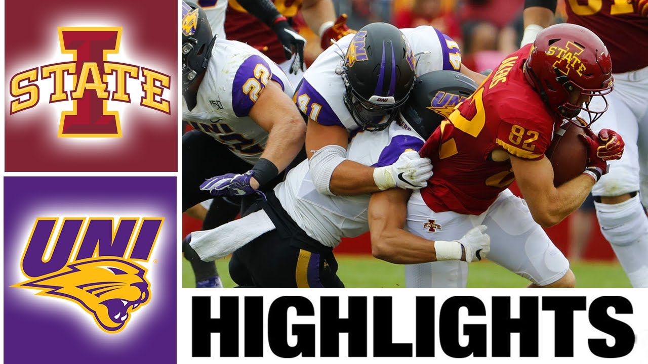 Iowa State vs Northern Iowa Highlights | College Football Week 1 | 2023 ...
