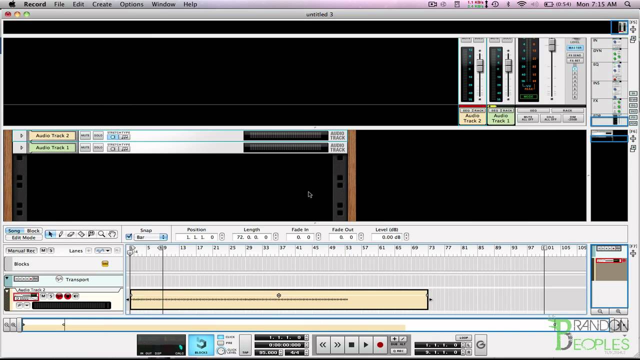 Reason/Record: New Click Track/ Live Show Routing - YouTube
